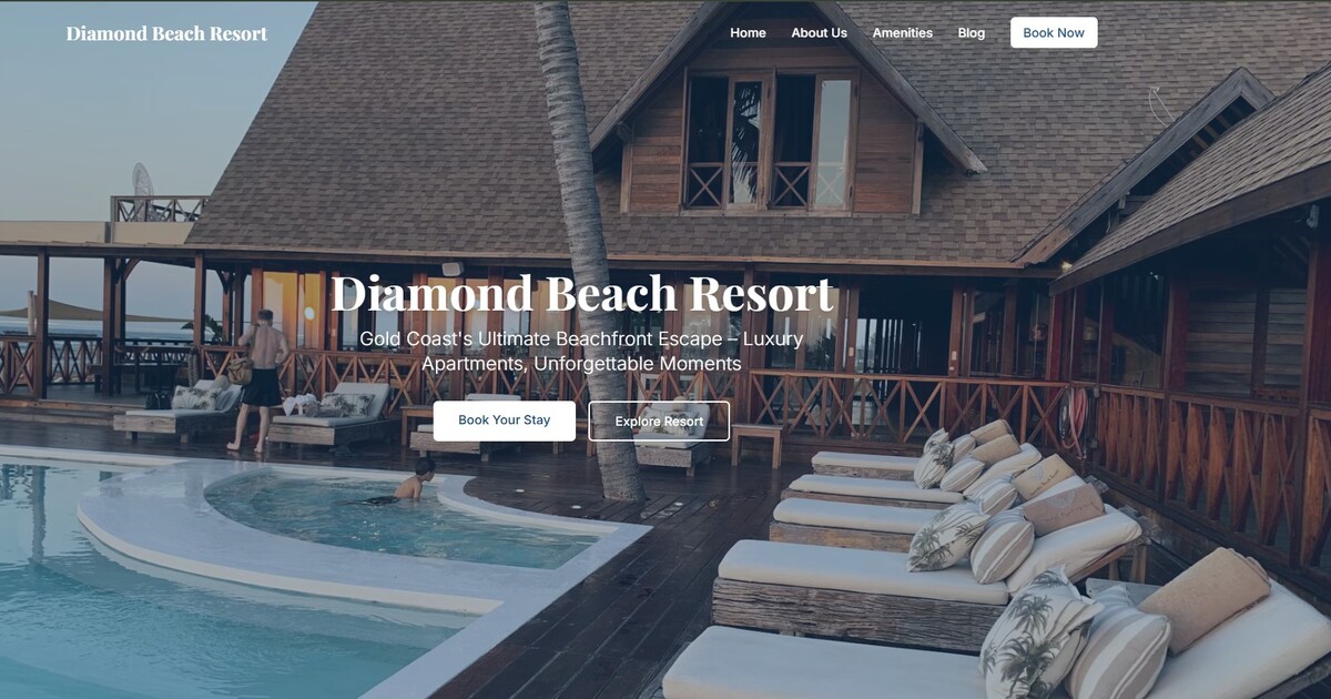 Luxury Beachfront Accommodation | Diamond Beach Resort